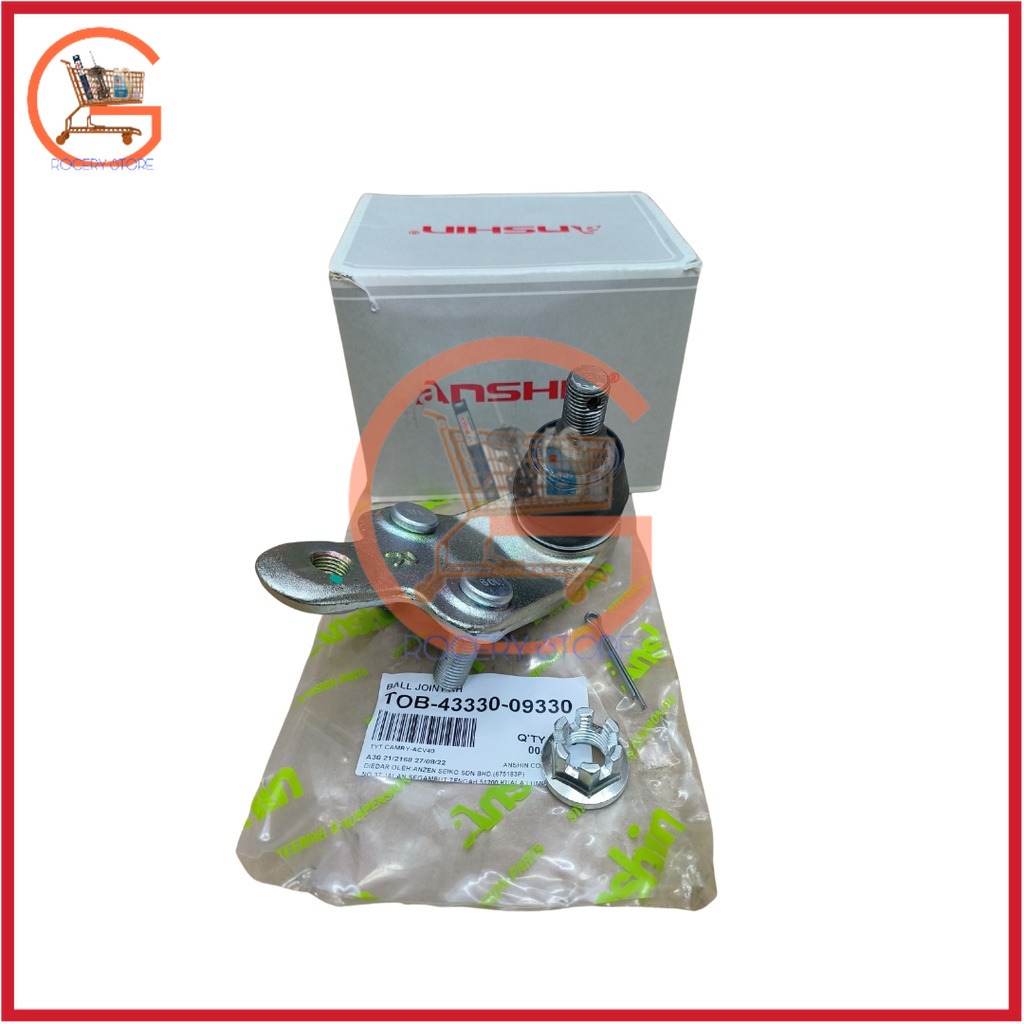 (ANSHIN JAPAN) LOWER ARM BALL JOINT (@1PC) TOYOTA CAMRY ACV40 ACV41 ACV50 ASV50 ASV51 | Shopee ...