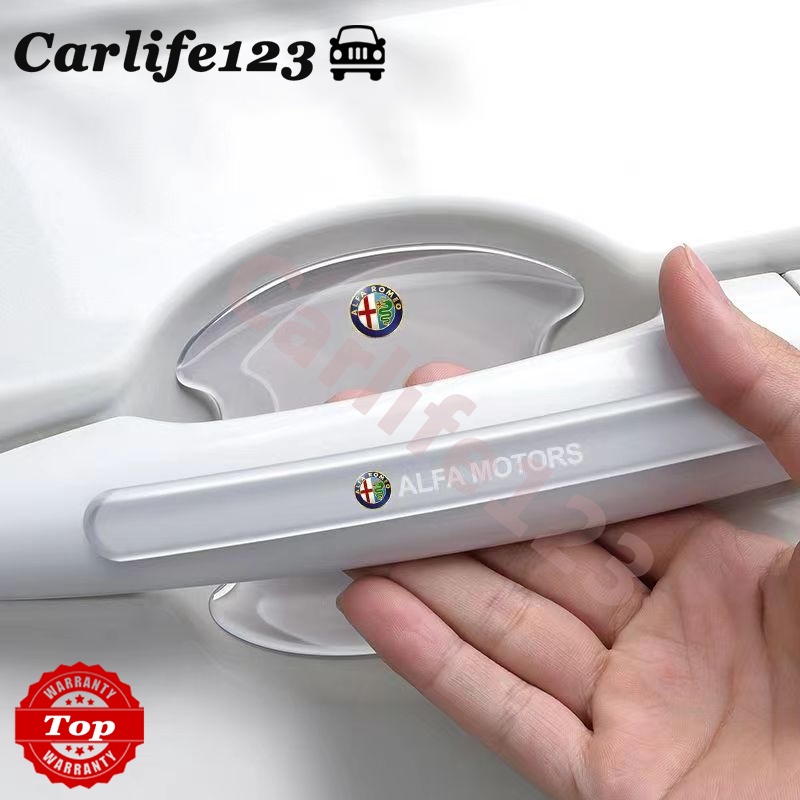 Alfa Romeo Giulia Car Door Handle Sticker Stelvio4 Bowl Scratch ...