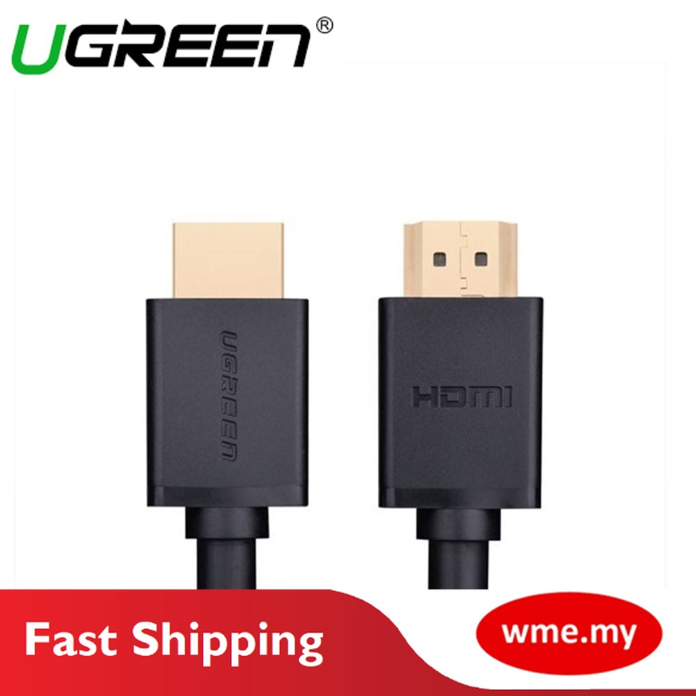 UGREEN HDMI CABLE (黑色) 2.0 4K@60HZ (1M - 8M) | Shopee Malaysia