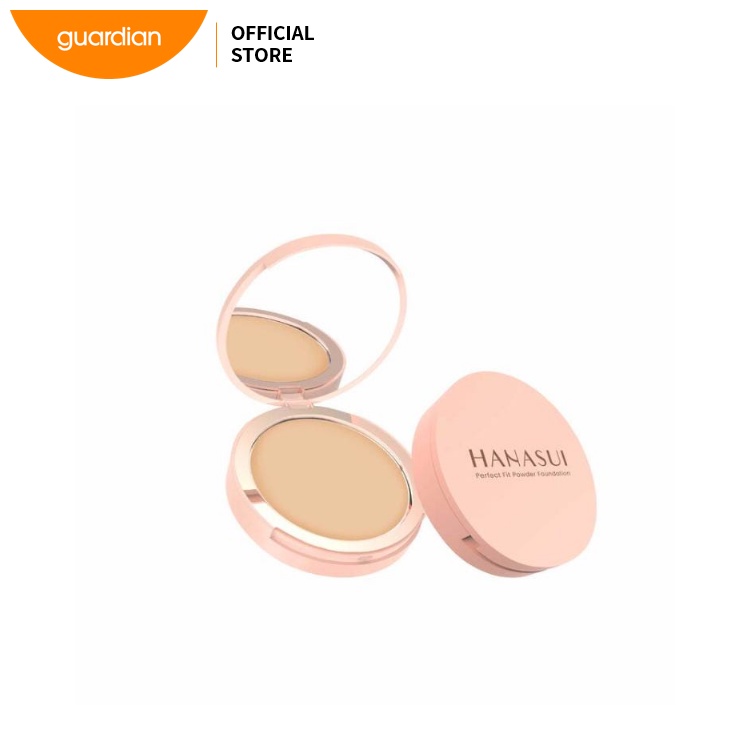 Hanasui Perfect Fit Powder Foundation 02 Natural | Shopee Malaysia