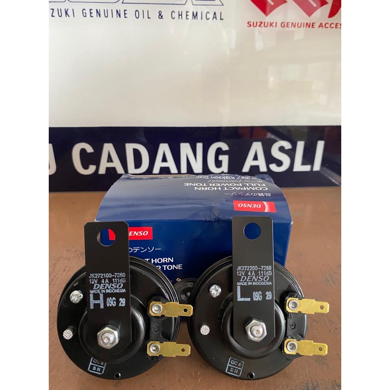 100% ORIGINAL Denso 12V Disc Horn/Disk | Shopee Malaysia
