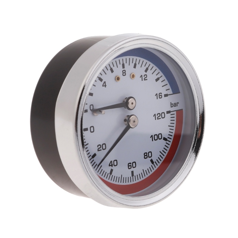 ESP Temperature Pressure Gauge Thermal Pressure Gauge 1 4 Thermo-manometer Boiler | Shopee Malaysia