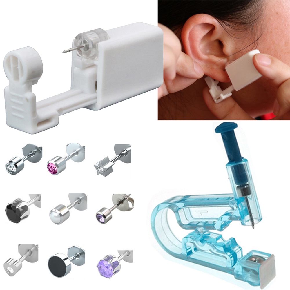 Disposable Sterile Ear Piercing Unit Cartilage Tragus Helix Piercing ...
