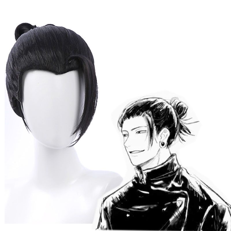 Jujutsu Kaisen Geto Suguru COS Wig Full Hair Binding Cosplay Accessory | Shopee Malaysia