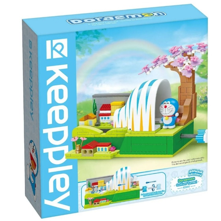 KEEPPLEY K20417 DORAEMON GULLIVER TUNNEL BUILDING BLOCKS | Shopee Malaysia