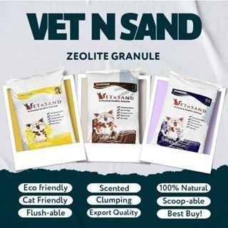 Non-scented Clumped CAT Sand/VETSAND GRANULE ZEOLITE/ORIGINAL CAT ...