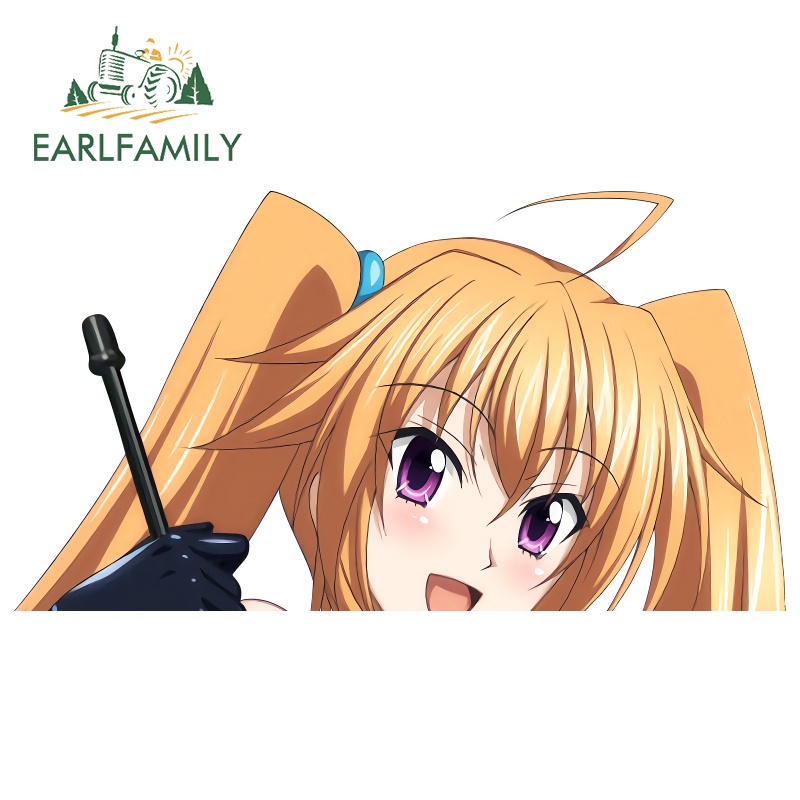 EARLFAMILY 13cm x 7.1cm High School DxD Car Stickers Sunscreen ...