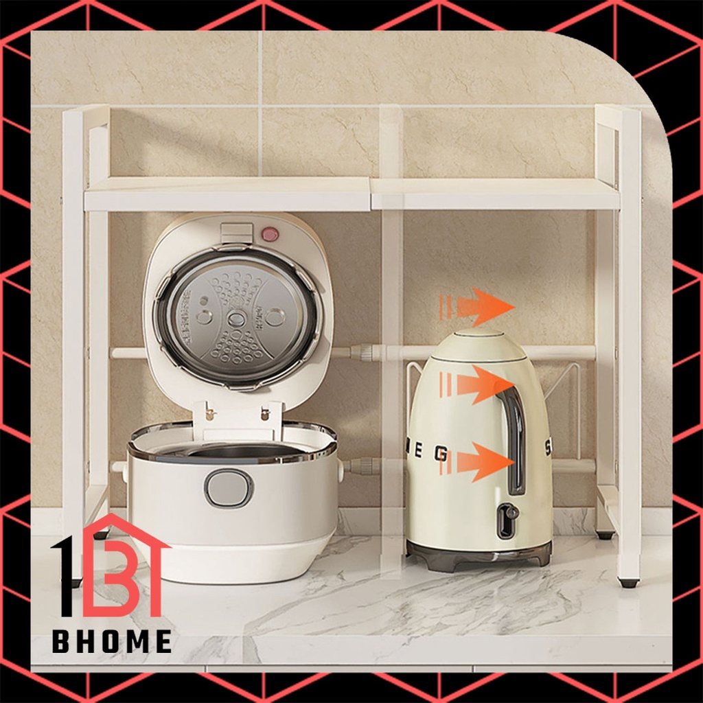 RAK DAPUR KITCHEN RACK RICE COOKER SHELF KITCHEN ORGANIZER OVEN RACK ...