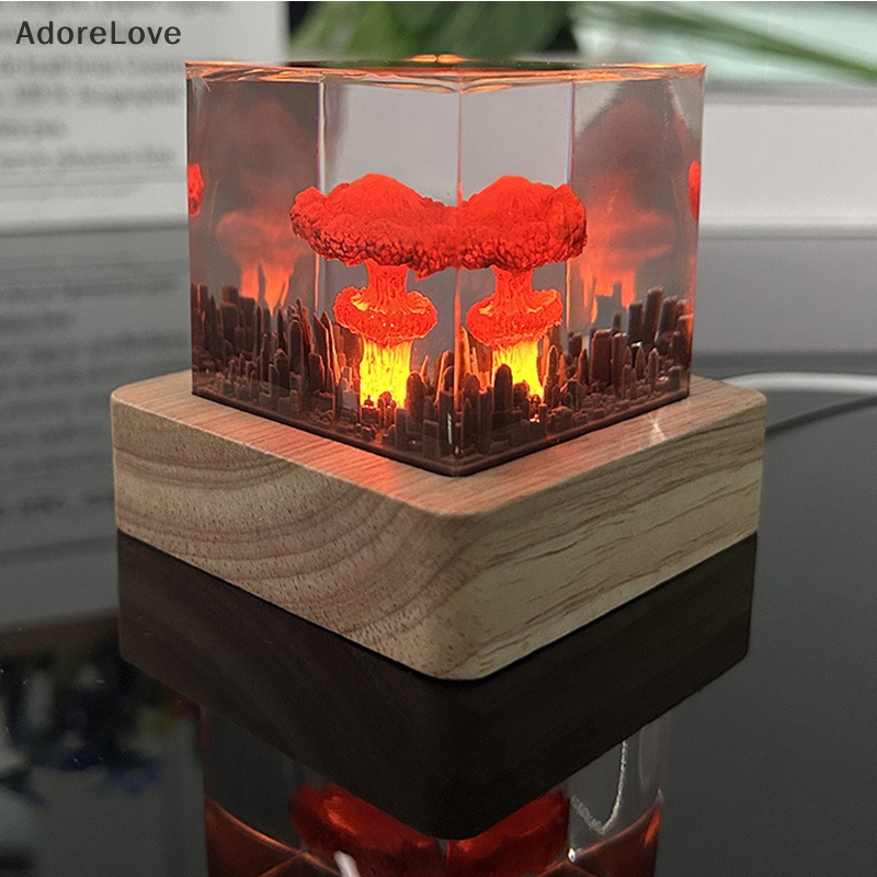 ADL Nuclear Explosion Mushroom Cloud Lamp Flameless Lamp For Courtyard ...