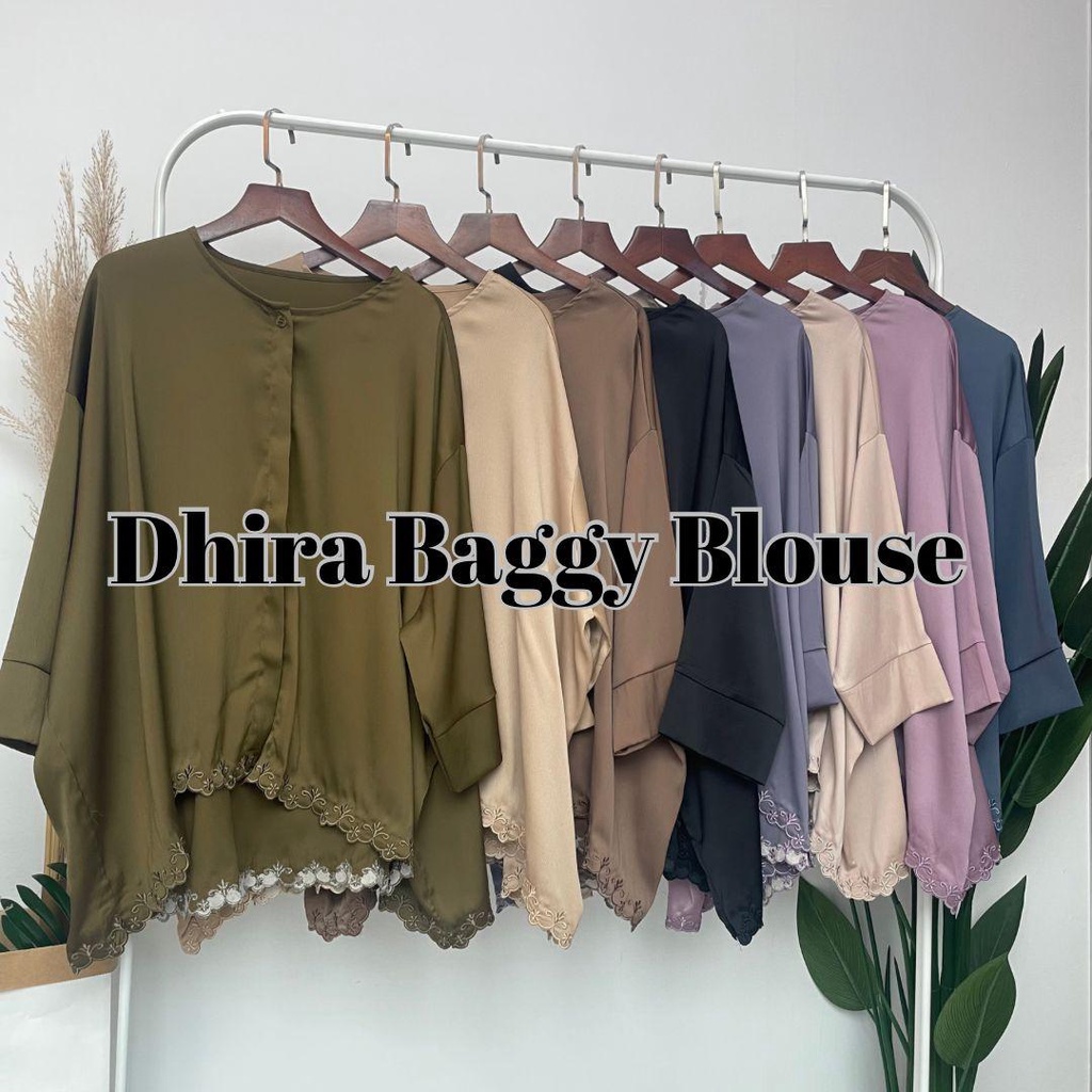 RYRA DHIRA BAGGY BLOUSE ( READY STOCK ) | Shopee Malaysia