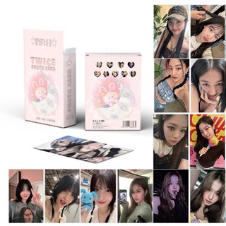 50pcs MISAMO TWICE Photocards Laser Hologram Lomo Cards Nayeon Jeongyeon Momo Sana Jihyo Mina ...