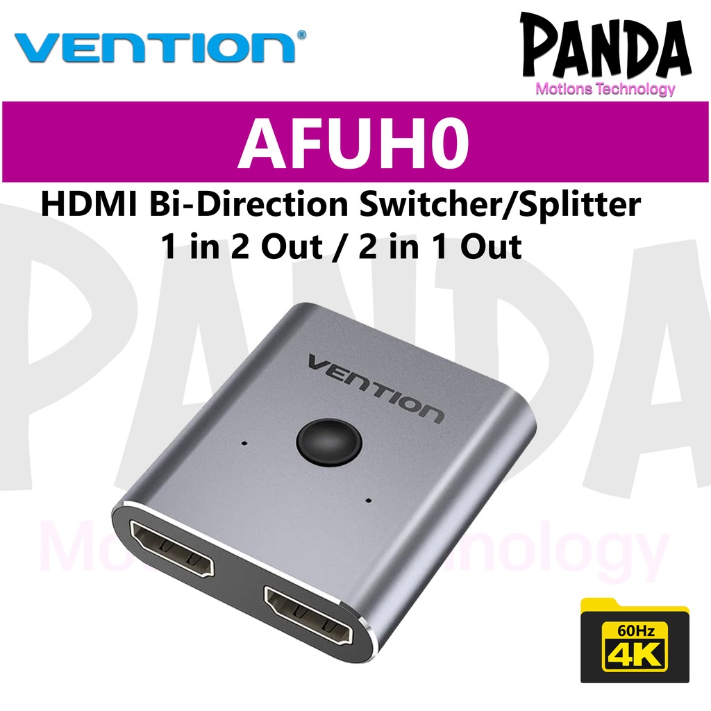 Vention Hdmi Bi Direction Switcher Splitter 1 In 2 Out 2 In 1 Out Afuh0 Shopee Malaysia