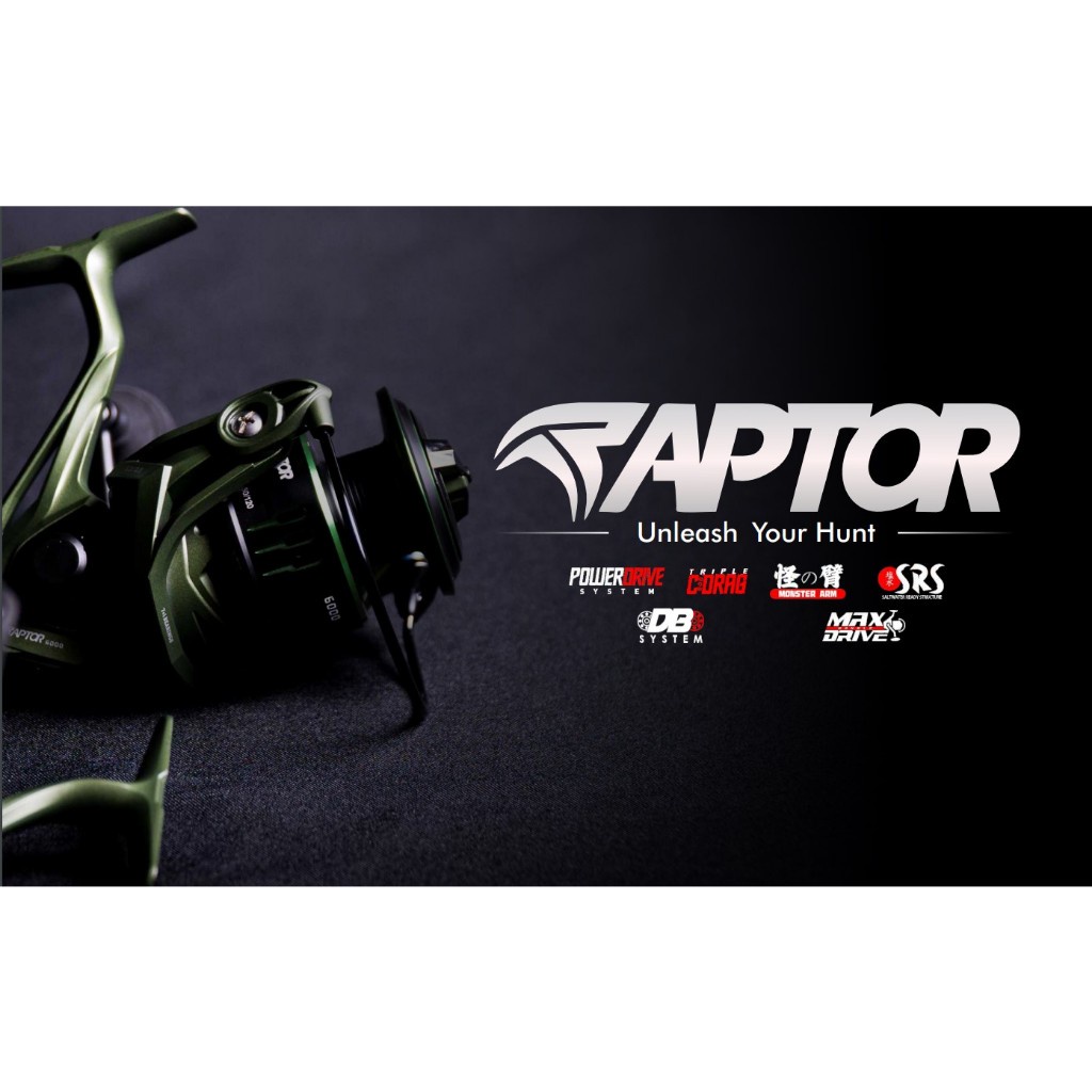 23' EXP RAPTOR SPINING REELS | Shopee Malaysia