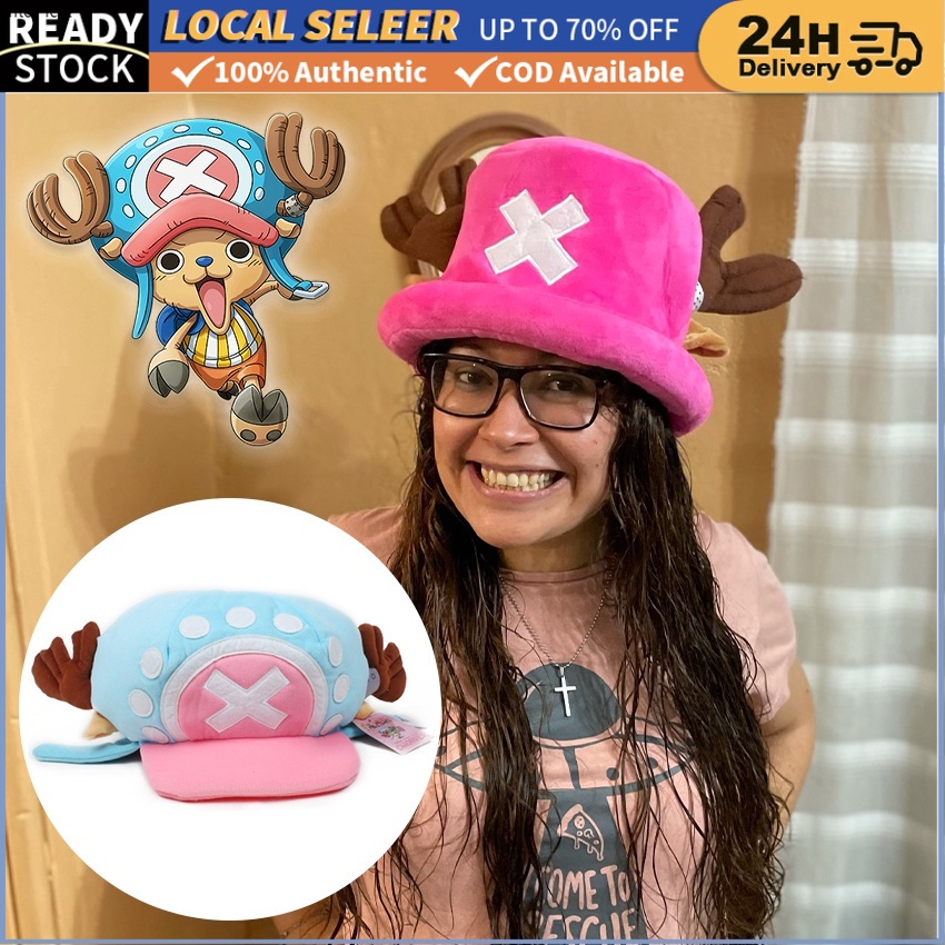 TOPI Cosplay Cap One Piece Tony Chopper hat Anime Cosplay Accessory ...
