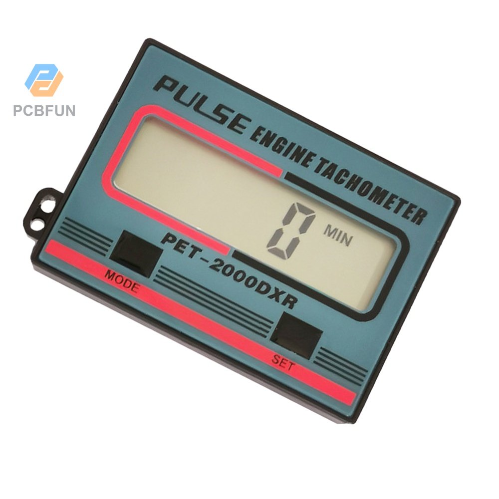 Pcbfun Digital 1~99999 Minutes Meter Tachometer Pulse Engine Gauge ...