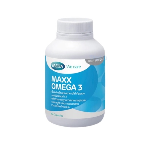 MEGA V Care MAXX OMEGA 60 capsule Max 3 Dietary Supplement 60 Tablets ...