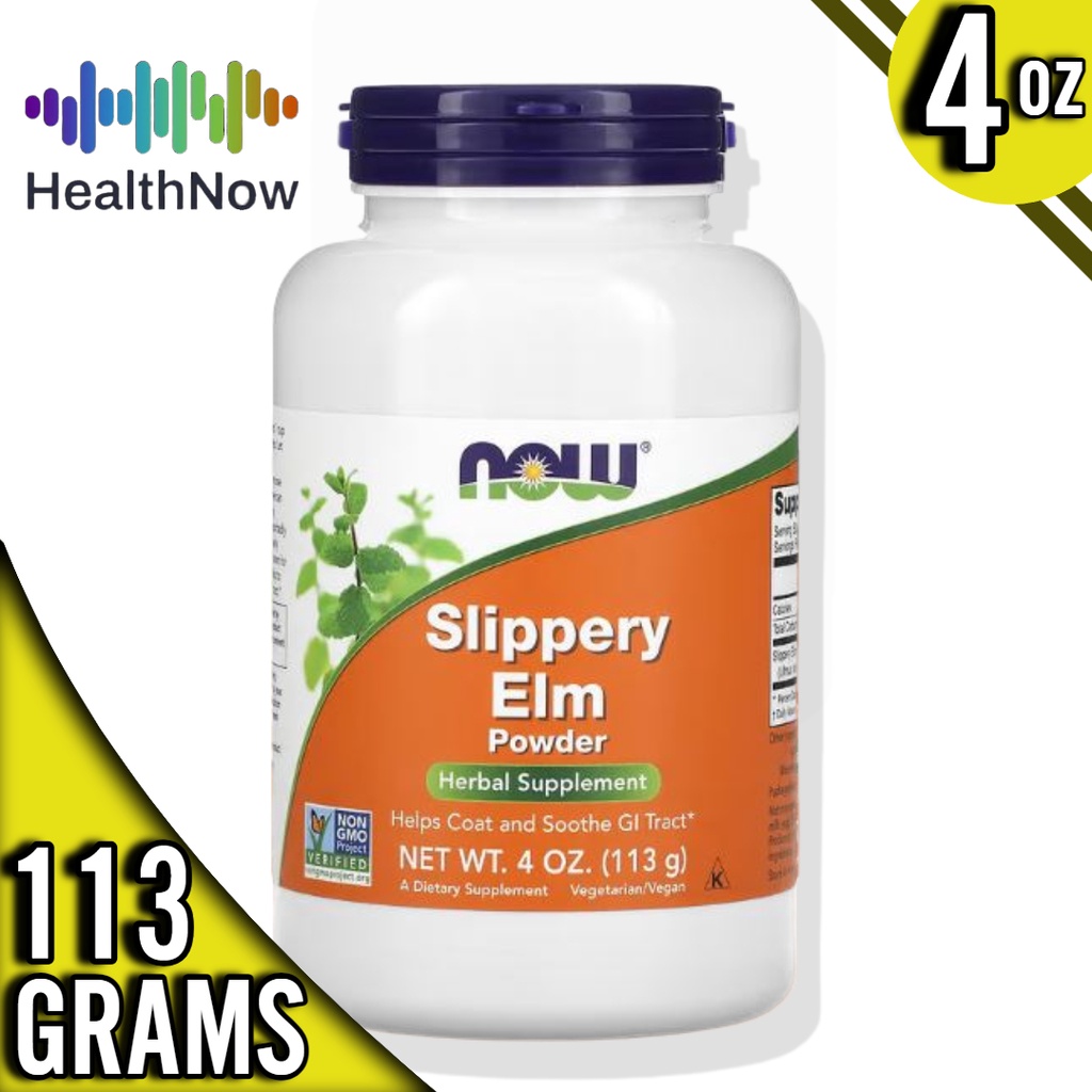 Now Foods, Slippery Elm, Powder, 4 oz (113 g) | Shopee Malaysia