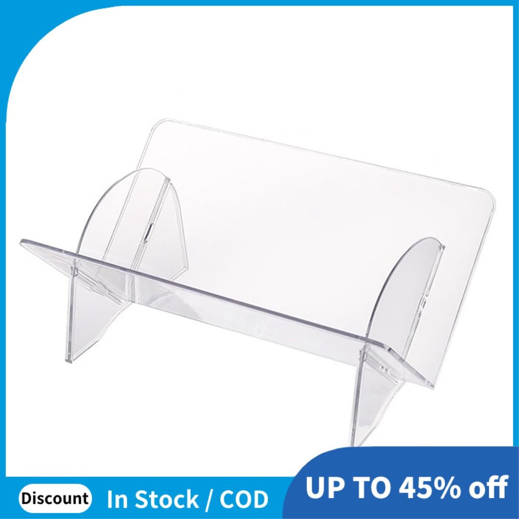Inclined Mouth Book Stand File Rack Desktop Reading Bookshelf Stand ...