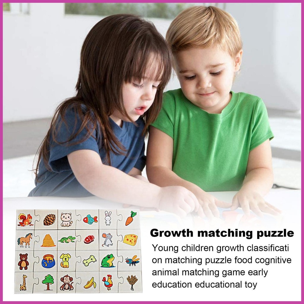 Puzzle for Toddler Matching Puzzle Toy Cognitive Learning Toy ...