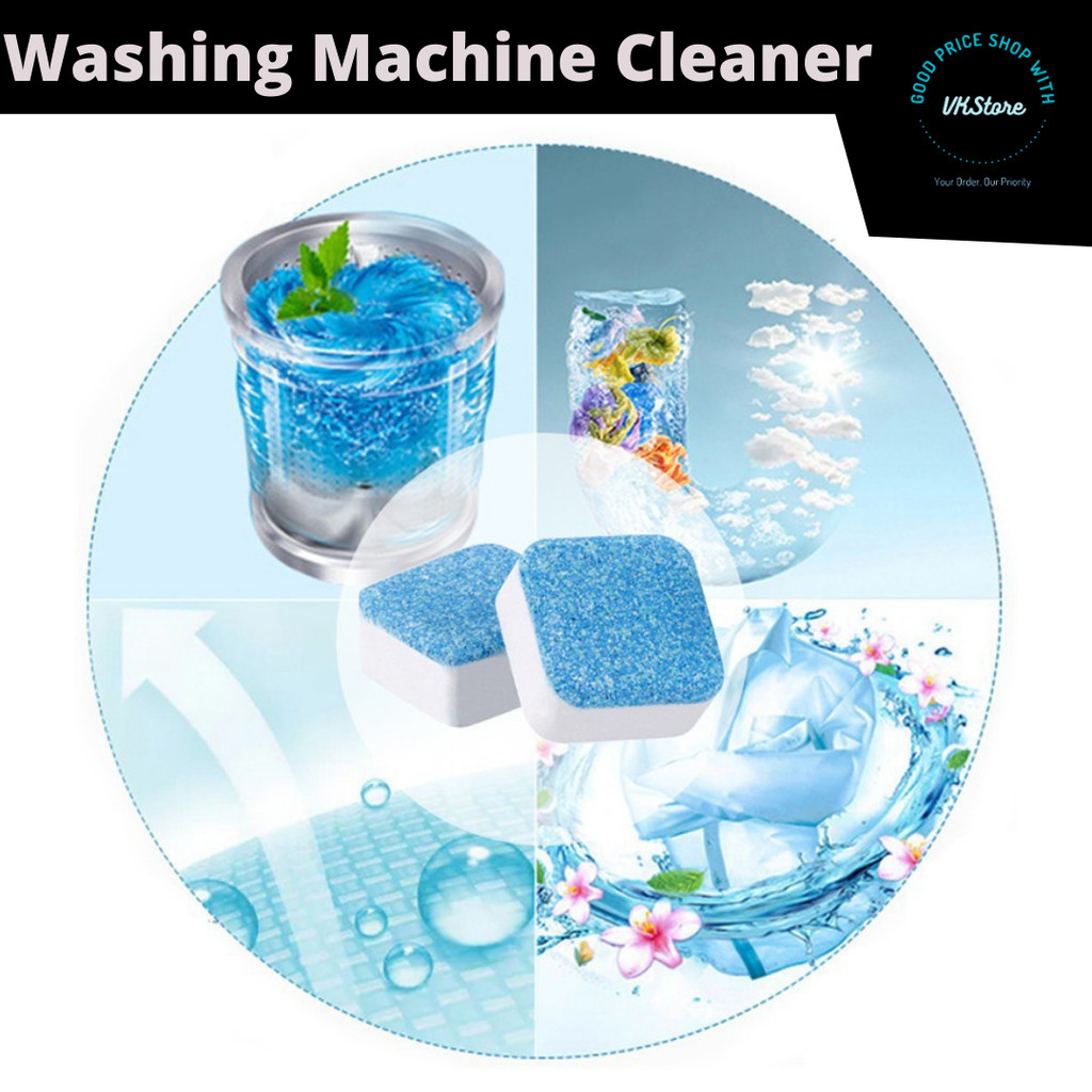 10pcs Useful Laundry Washing Machine Cleaner Tablet Descaler Deep ...