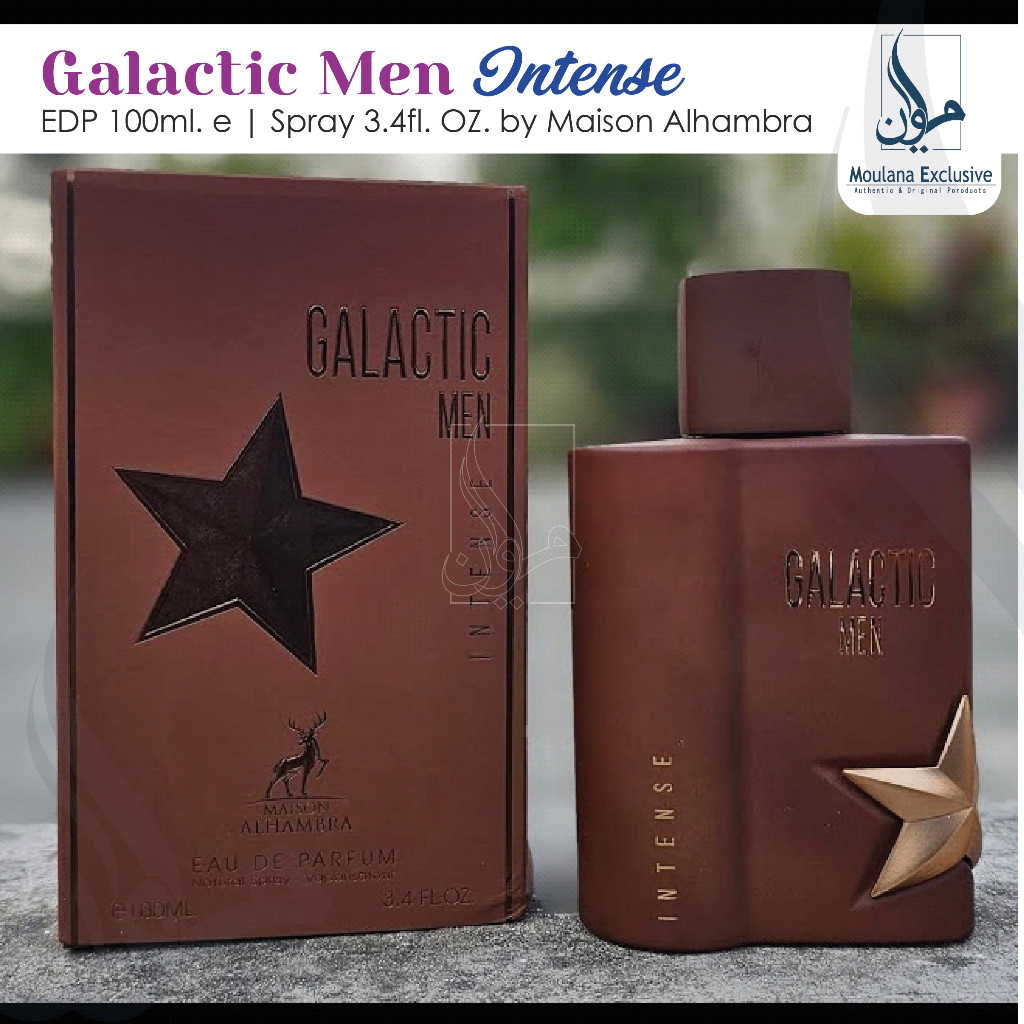 Maison Alhambra Galactic Men Intense EDP Unisex 3.4 Fl Oz | Shopee Malaysia