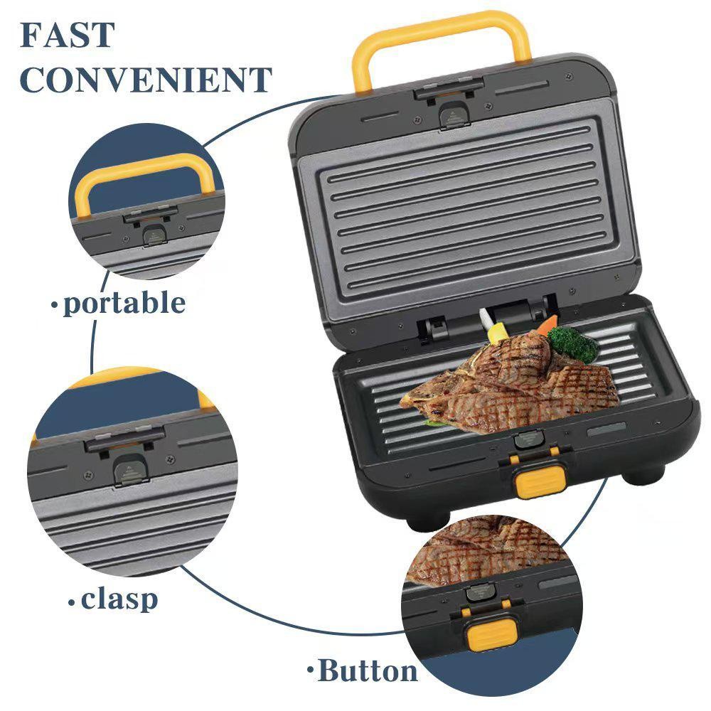 3 in 1 Breakfast Maker Electric Sandwich Maker Waffle Maker Steak Maker ...