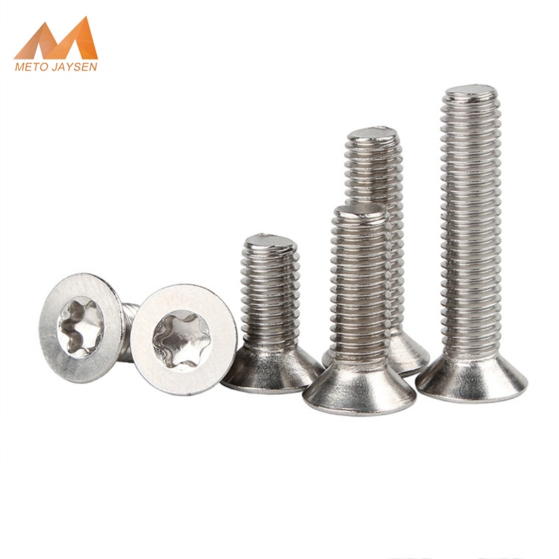 304 Stainless Steel M2 M3 Countersunk Torx Head Bolt Flat Head Screws ...