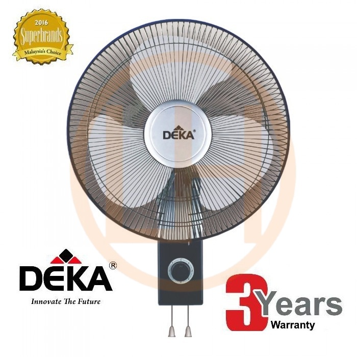 Deka WF26 Wall Fan 16" Blade with 3 Speed Control Pull String | Shopee ...