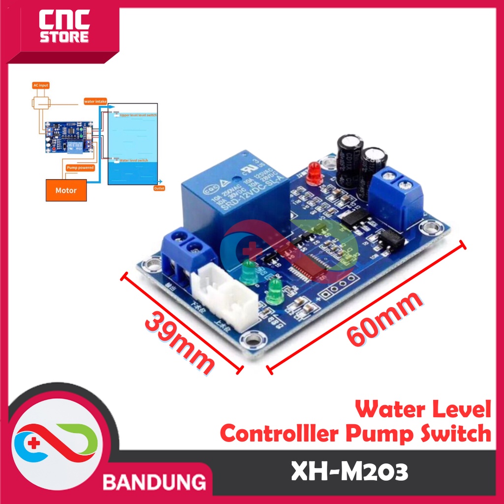Xh-m203 RELAY WATER LEVEL CONTROLLER PUMP SWITCH Automatic | Shopee ... Xh-m203 RELAY WATER LEVEL CONTROLLER PUMP SWITCH Automatic | Shopee ...