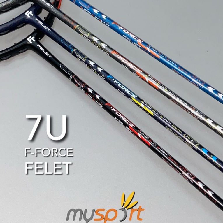 Felet F- Force Badminton Racket Max Tension 45lbs ( 100% Original ...