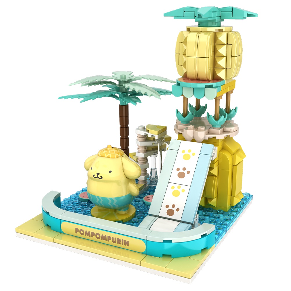 Sanrio Summer Wunderland Pompompurin Water Slide By Play Nation ...