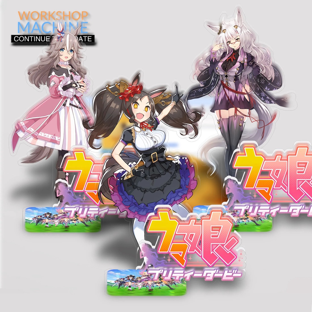 Standee Uma Musume Pretty Derby 1p Anime Manga Cosplay Acrylic 4 Study ...