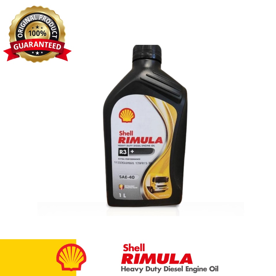 Original (Pasaran Malaysia) 550044565 Shell Rimula R3+ 40 Heavy Duty ...