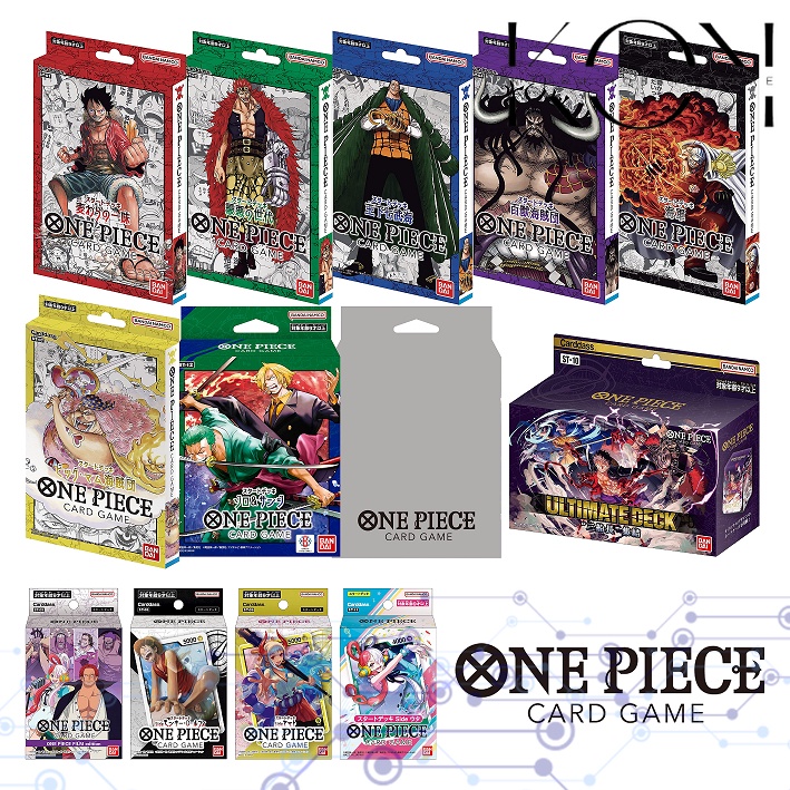 One Piece Card Game TCG Structure Deck Starter Deck ST1 ST2 ST3 ST9 ST6 ...