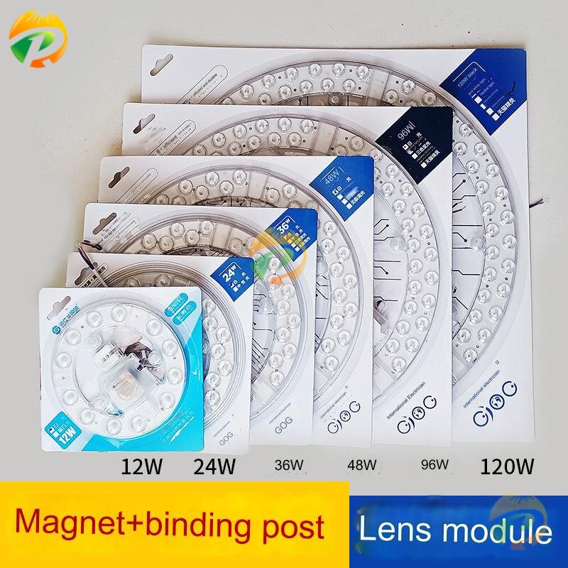 Led Module Light Source Ceiling Lamp Wick Round Modified Lamp Board ...