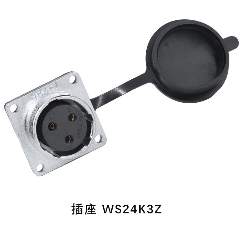 ZHQCN WS24 TD/Z Butt Joint 5A to 25A M24 Soldering Aviation Connector 2 ...