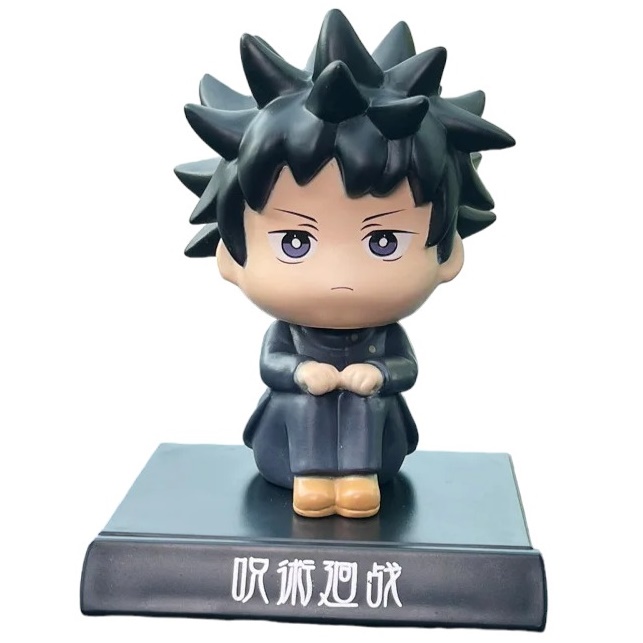 Fushiguro Megumi Jujutsu Kaisen Shaking Head Hero Anime Cute Doll Car ...