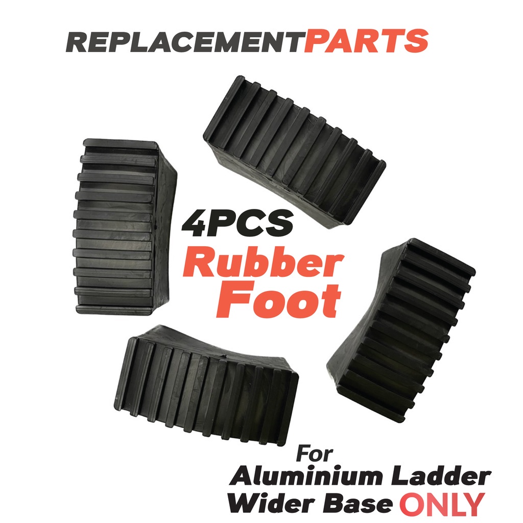 4PC Folding Ladder Rubber Feet Cover Pad Getah Kaki Tangga Gantian ...