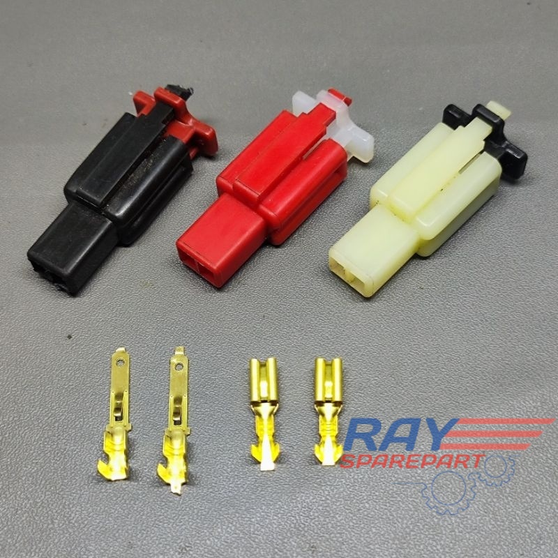 2-pin Connecting SOCKET+MINI Small SKUN/UNIVERSAL Cable Connector ...