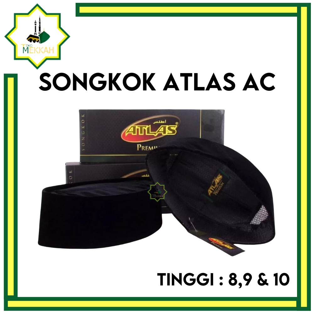 Songkok ATLAS PREMIUM AC High 8, 9 & 10 newest | Shopee Malaysia