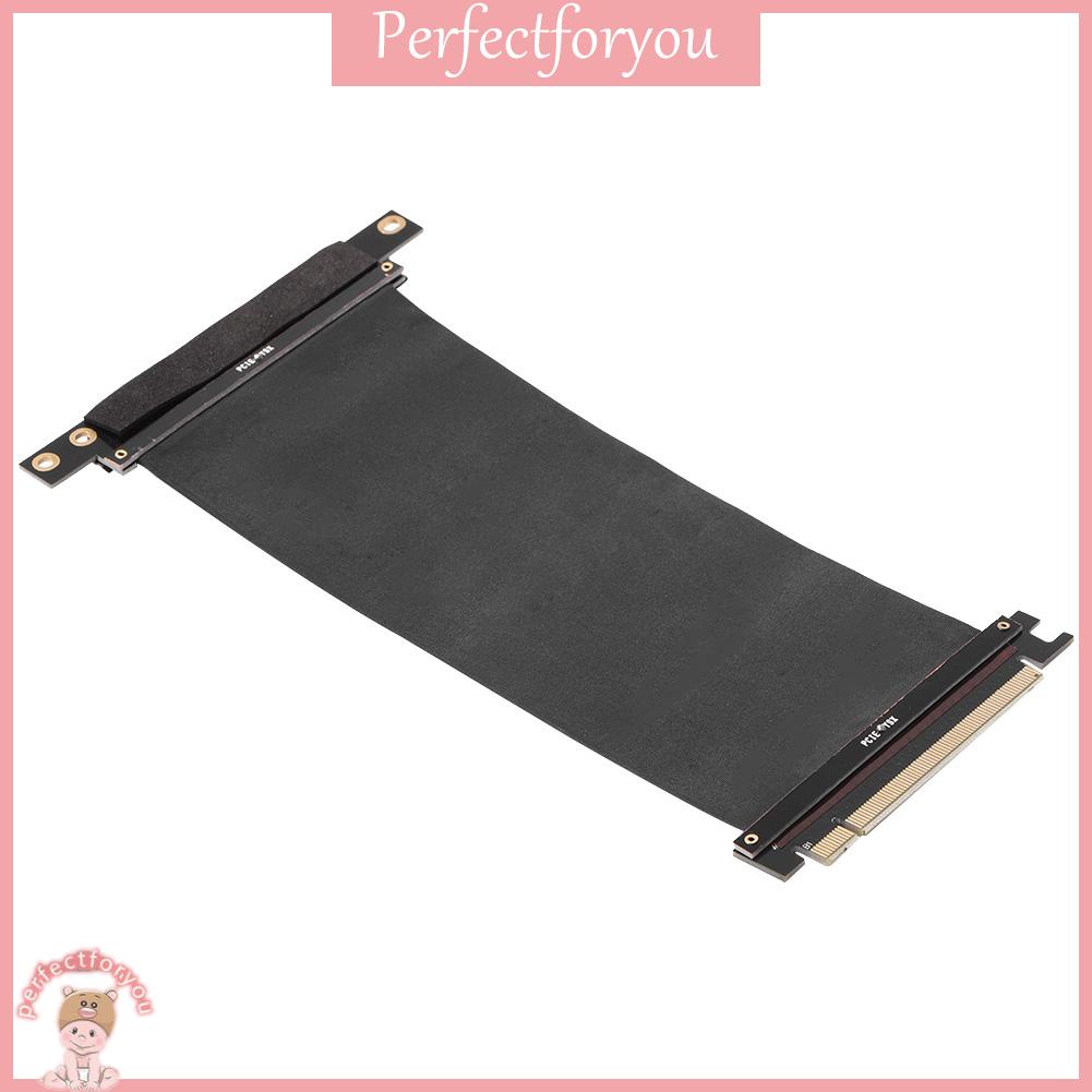 perfectFU PCIe 3.0 16X Extension Cables 90 Degree PCI-E 16X to 16X ...