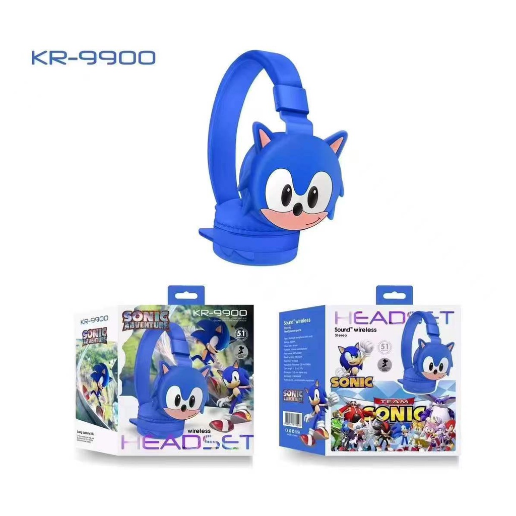 Disney Adorable headphone wireless bluetooth headset Foldable Headset ...