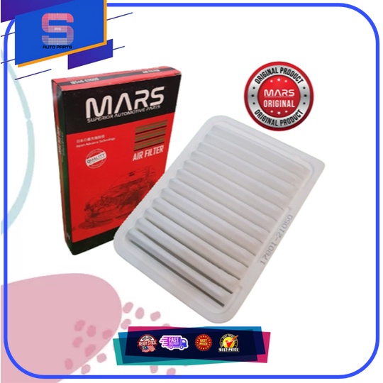 🚨 MARS 🚨 AIR FILTER FOR TOYOTA VIOS NCP93, ALTIS ZZE142, WISH ZGE20 ...