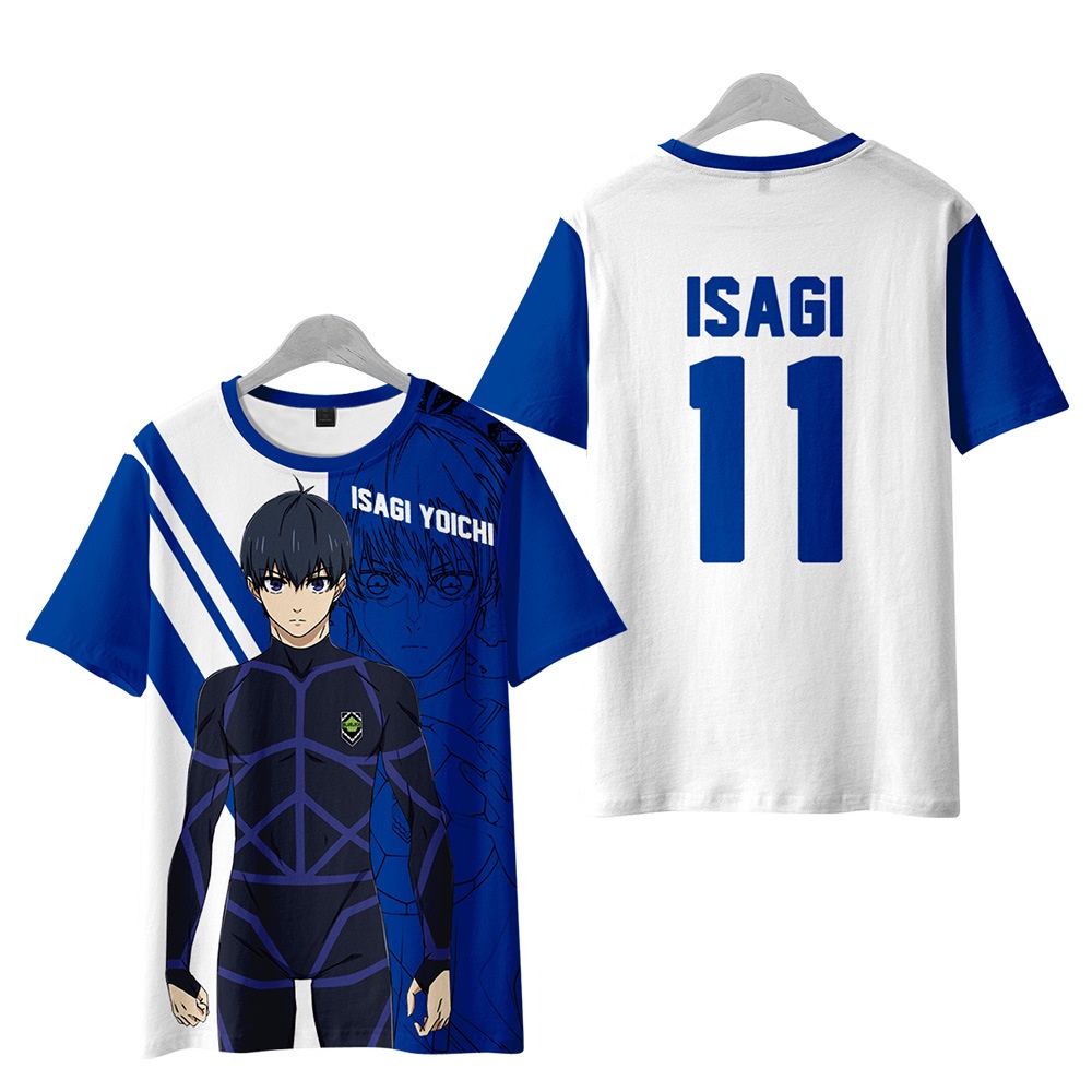 ST5 BLUE LOCK Isagi Yoichi Chigiri Hyoma Anime trend 3D printed short ...