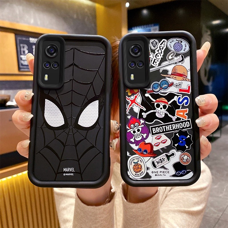 Casing Vivo Y31 Casing Vivo Y51 Y53S Y51S ONE PIECE Spider Man Cartoon ...