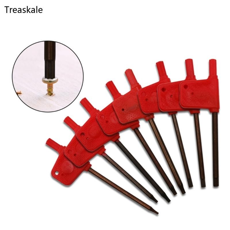 TREA Red Flag Torx Plum Wrench Screwdriver Strength Torsion Force ...