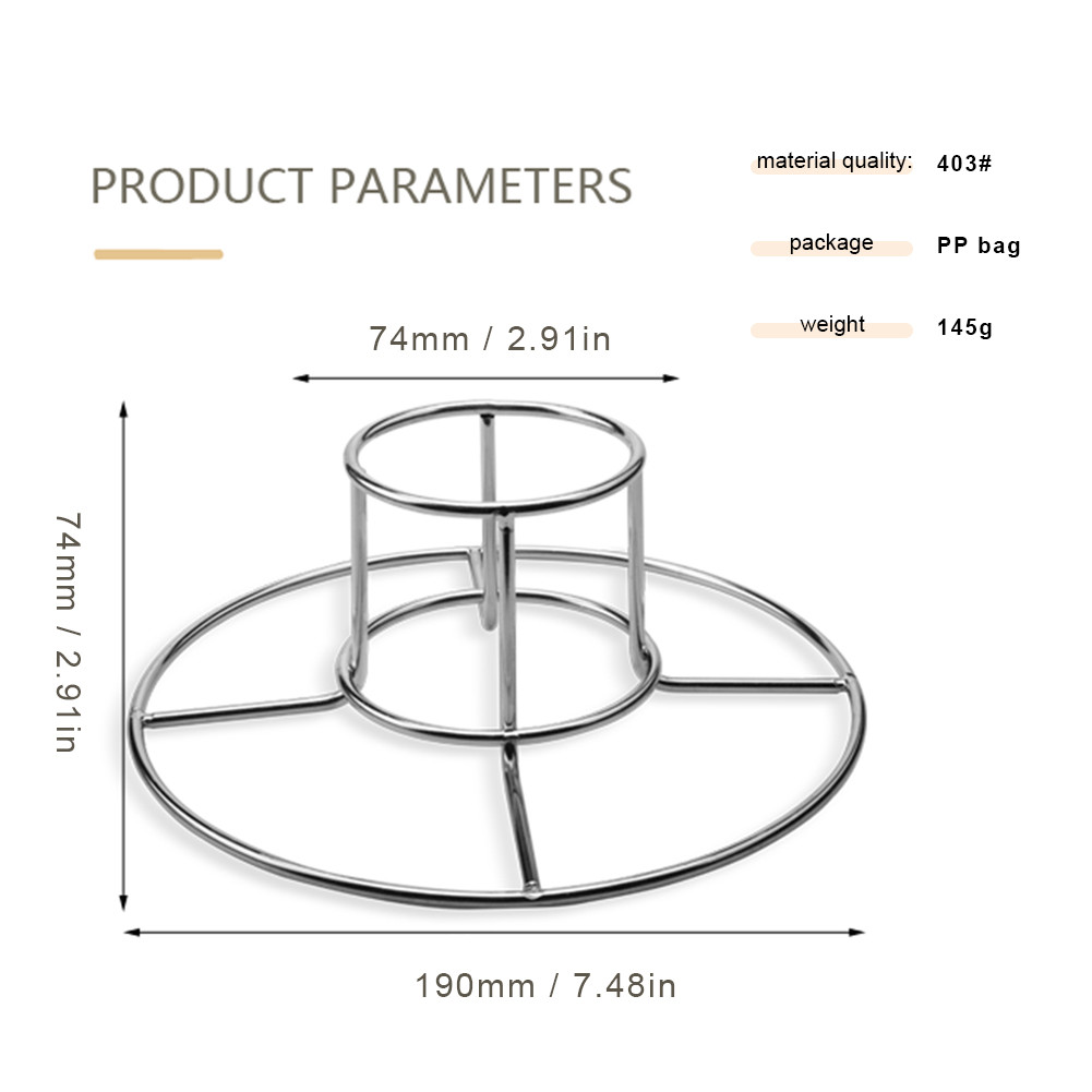 Beer Can Chicken Roasting Stand Stainless Steel Turkey Rack for Smoker ...