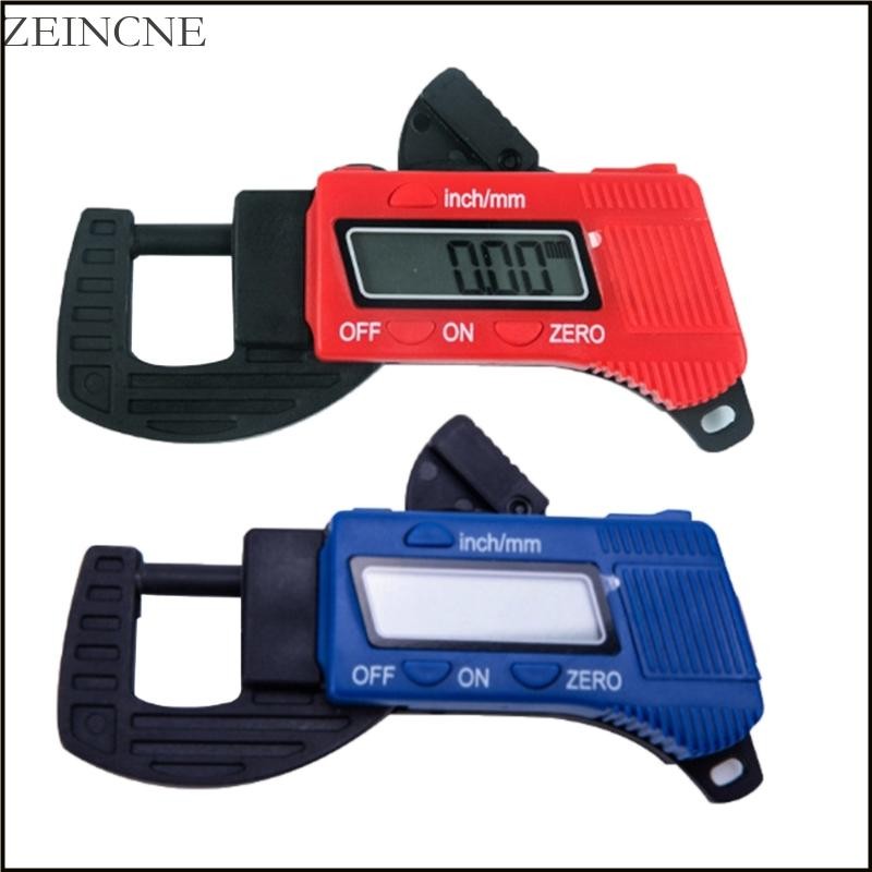 Zein Digital Thickness Gauge 0-12 7mm Thickness Meter Inch Metric for ...