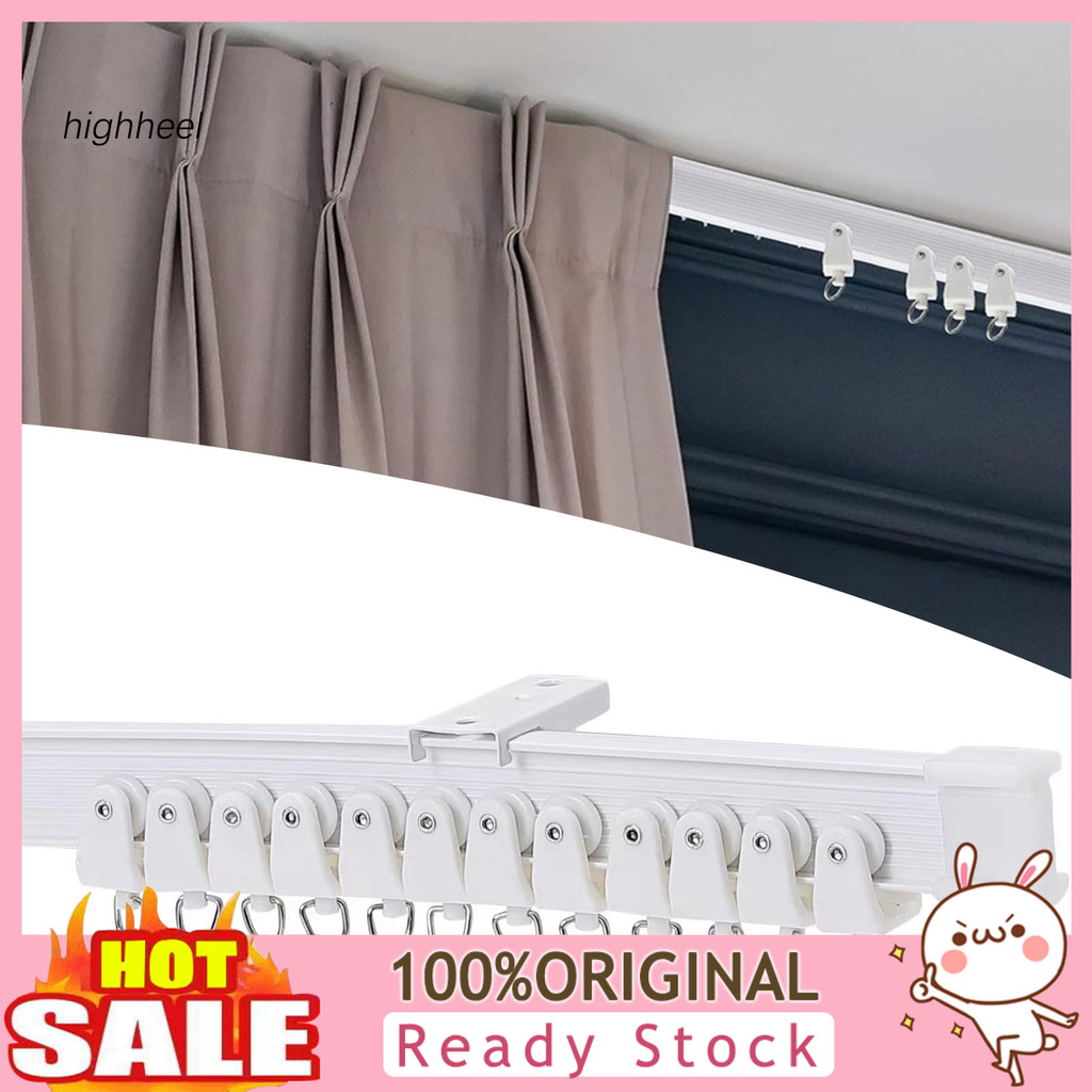 HHL 1 Set Curtain Track Accessories Ceiling Curtain Track Bendable ...
