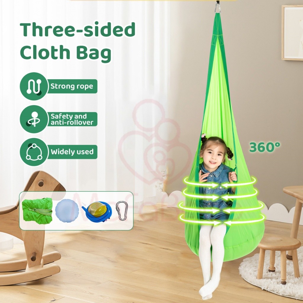 MaFaBabe Early education children's bag swing hanging chair swing ...